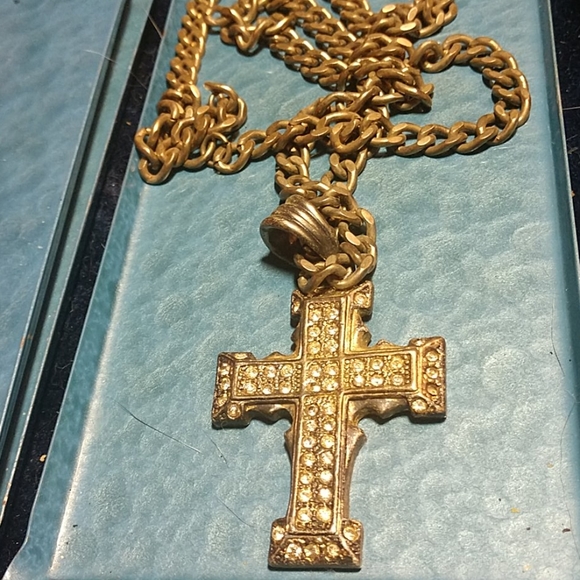 Vintage | Jewelry | Very Old Antique Cross Necklace | Poshmark
